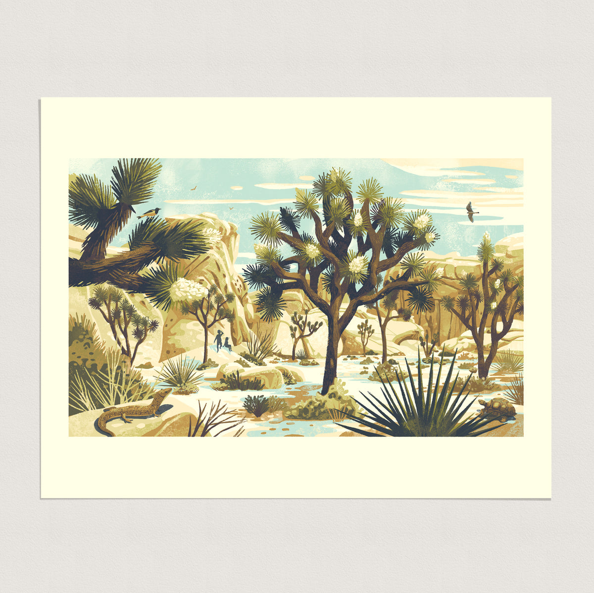 National Parks of the USA - Joshua Tree – Chris Turnham Illustration
