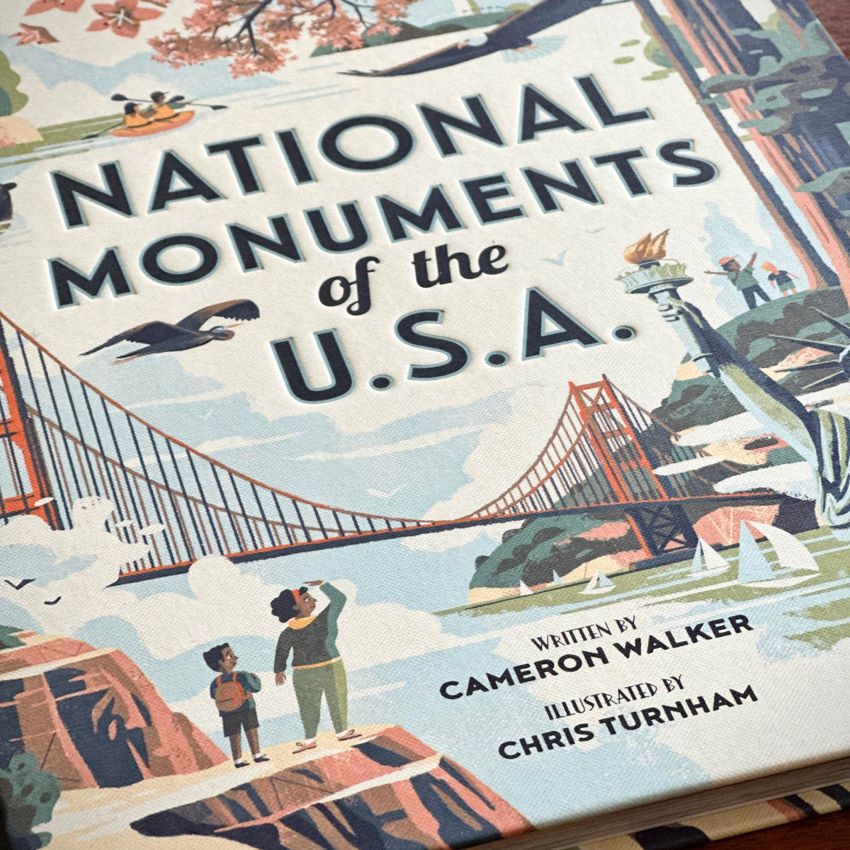 National Monuments of the USA – Chris Turnham Illustration