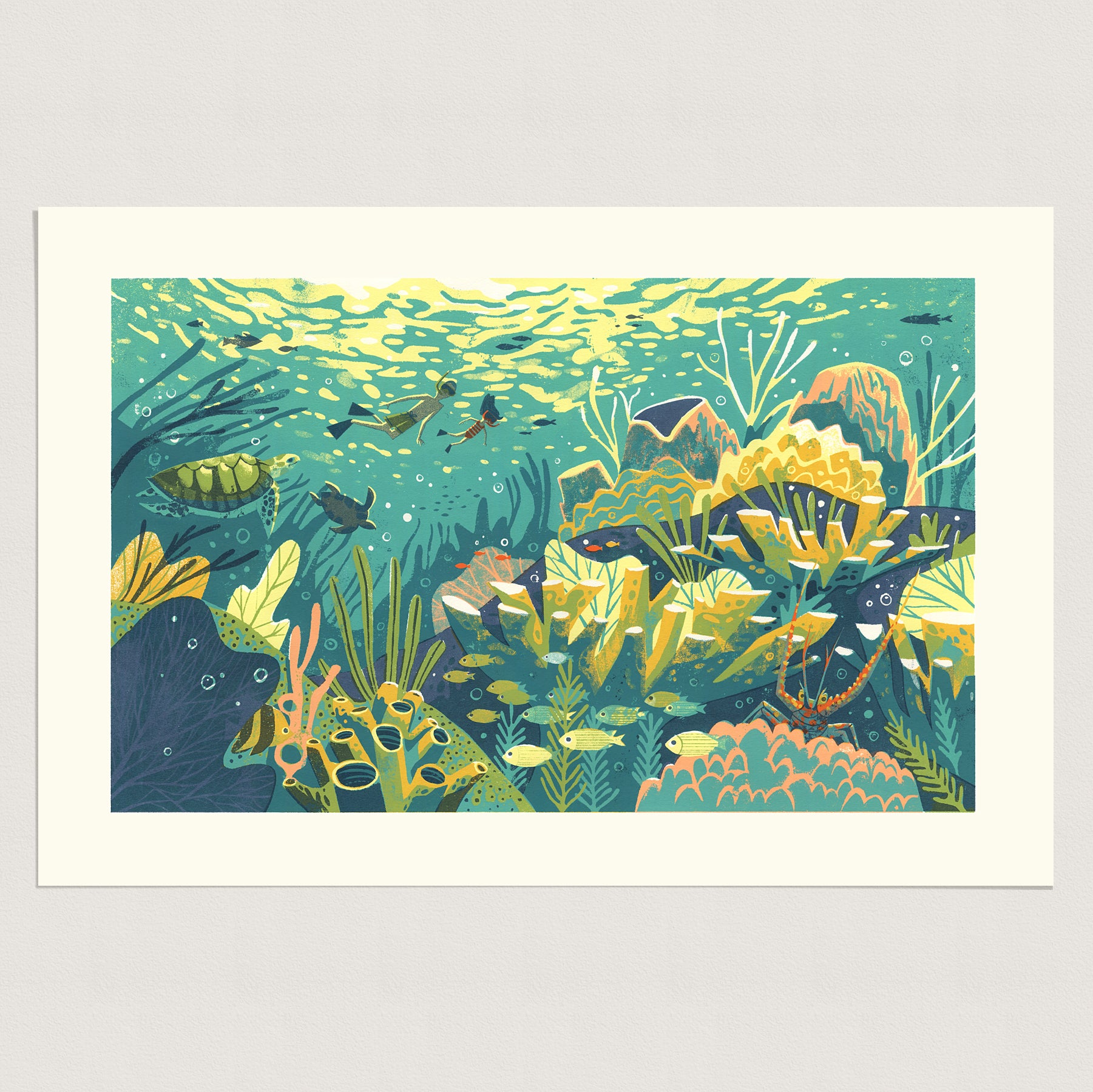 National Parks of the USA - Biscayne Bay – Chris Turnham Illustration